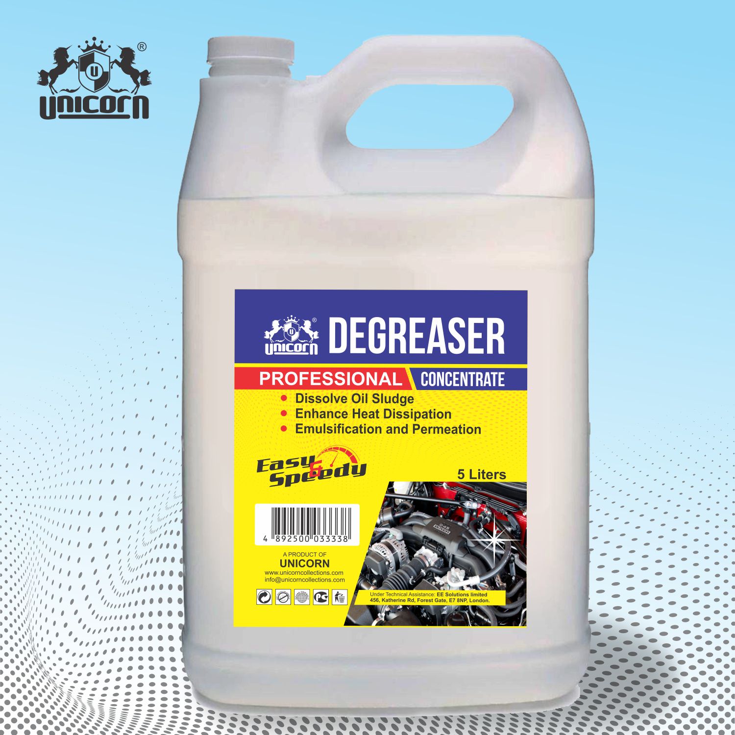 Engine Cleaner Degreaser - unicorn car care